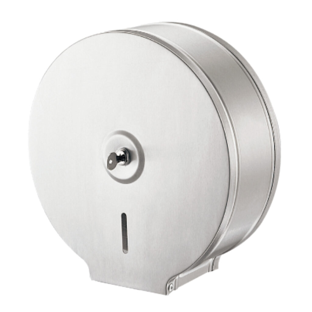 Stainless Steel Jumbo Roll Tissue Dispenser – Kaffkleen